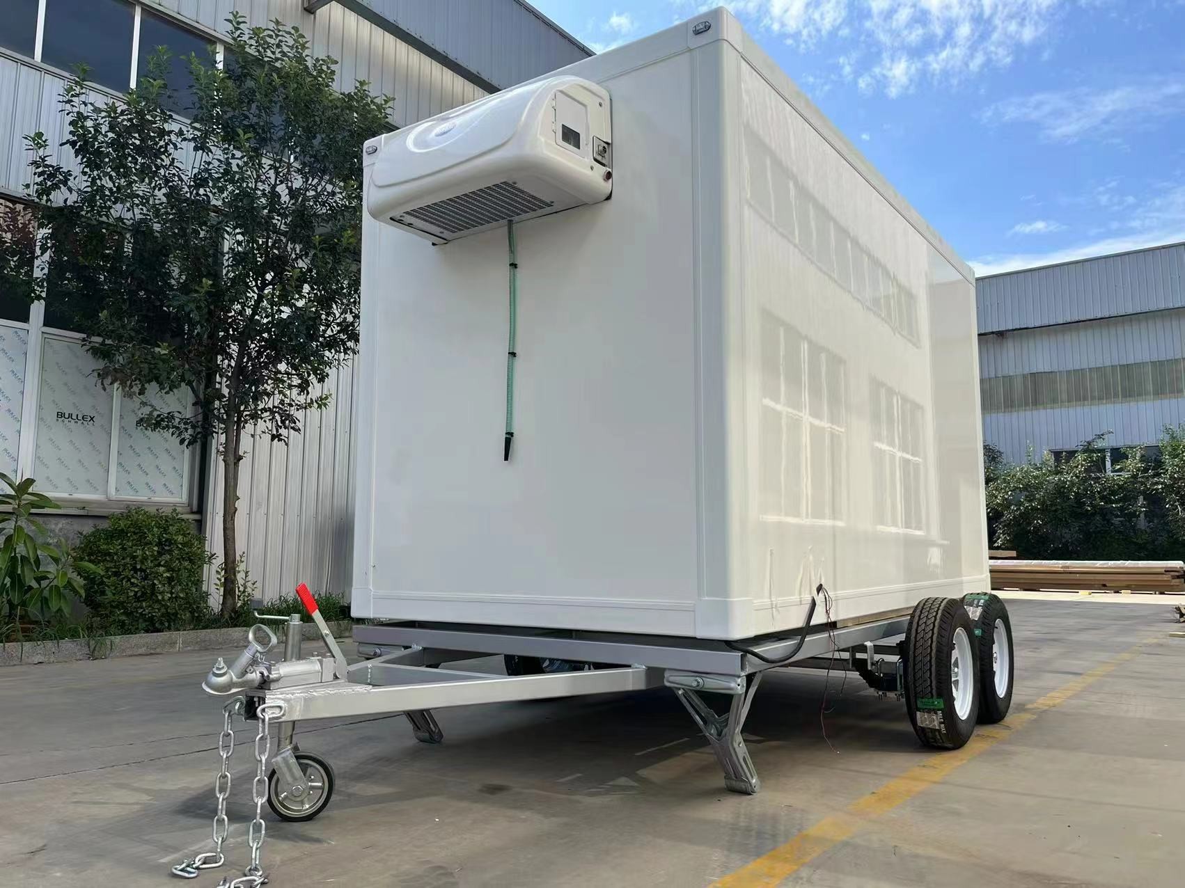 BBQ COMPETITION REFRIGERATED Mobile COLD Room Customized
