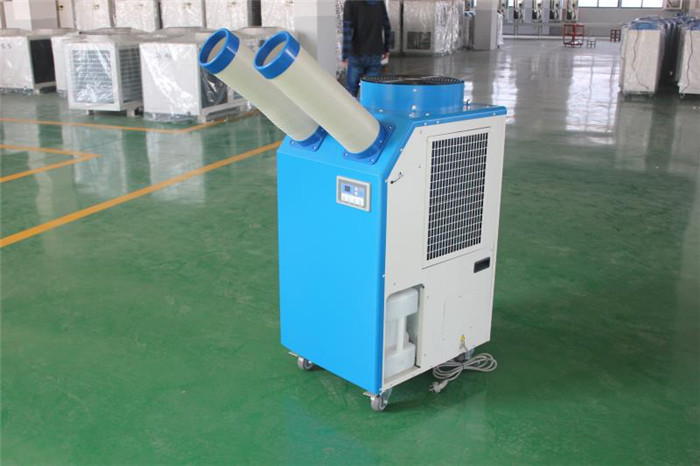 Dual Flexible Ducts Spot Cooler Rental 18700BTU / H For Portable ...