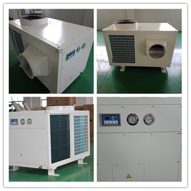 White Color Industrial Spot Coolers Temporary Cooling Units 18000W High ...