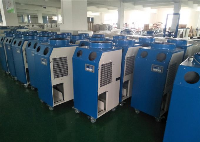 3500W Industrial Portable AC / R410a Temporary Commercial Ac Units Two Hose